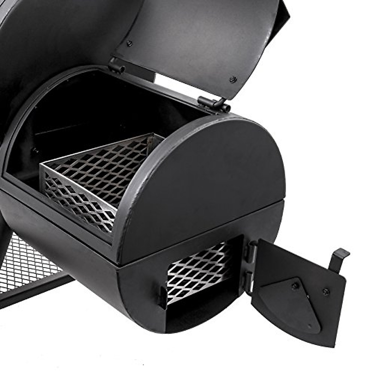 Oklahoma Joe's Longhorn Reverse Flow Smoker, Black