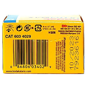 Kodak 603 4029 Ultramax 400 Color Negative Film (ISO 400) 35mm 24-Exposures