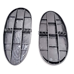 Set of 2Pcs Rowing Machine Foot Pedals 11.8x5inch Replacements Practical Easily Assembled and Store Fitness Equipment Accessories Anti Slip