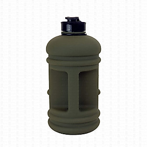 Aqua Jug Big Water Bottle, Dishwasher Safe BPA Free Drinking Water, Force Green 2.2L, Great for Gym Fitness Workout Sports Hiking and More