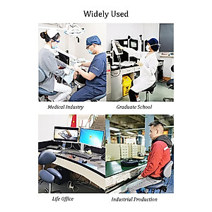 Luxury Dentist's Doctor's Deluxe Mobile Saddle Chair Medical PU Leather Assistant Doctor Stools