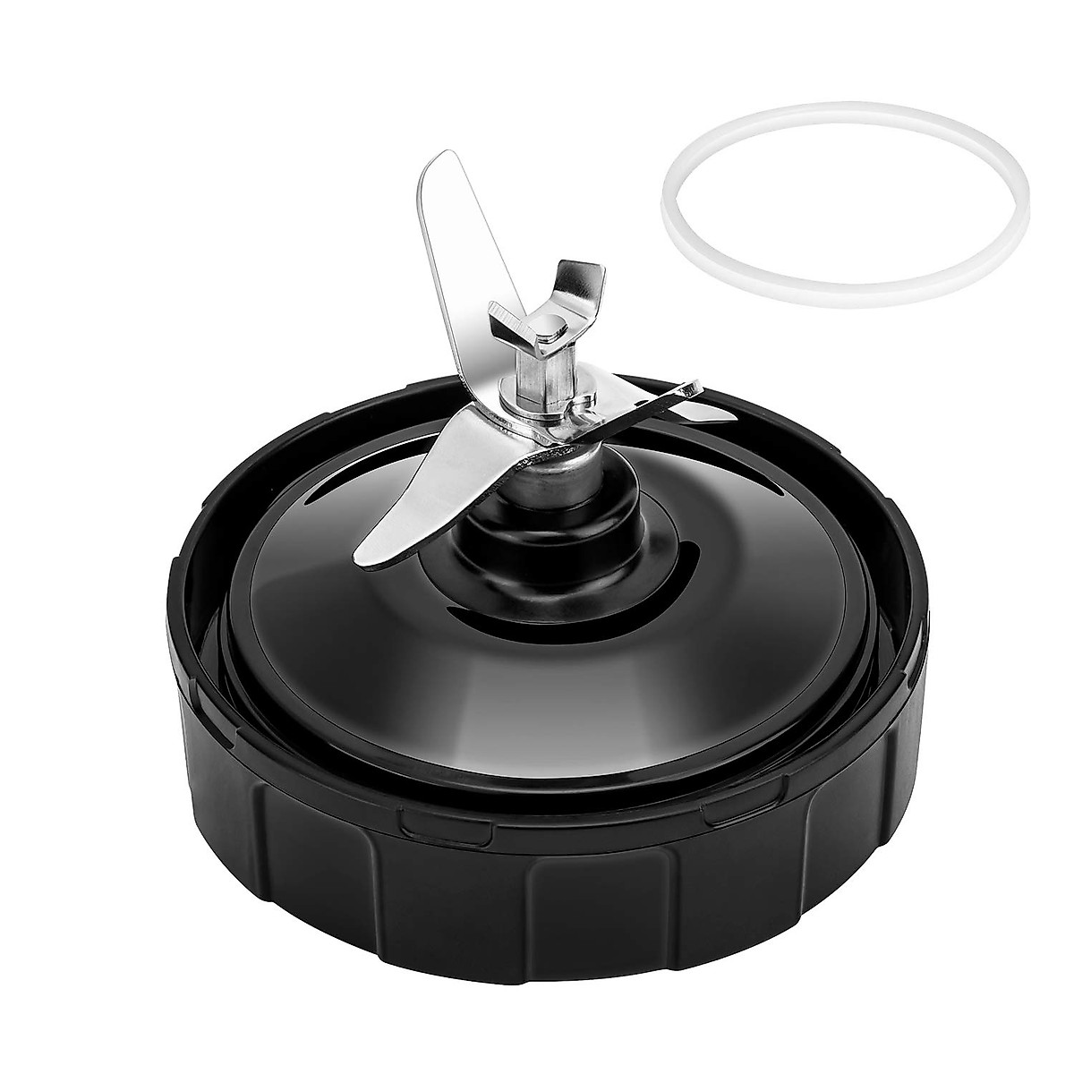 for Blender Blade Replacement 6 Fins Pro Extractor Blade for Nutri Ninja Auto iQ BL480W-70 BL480D-30DOB BL450-70 BL451-70 BL454-70 BL455-70 BL481-70 BL482-70 Only Fit for 18 24 32 oz, No 16oz