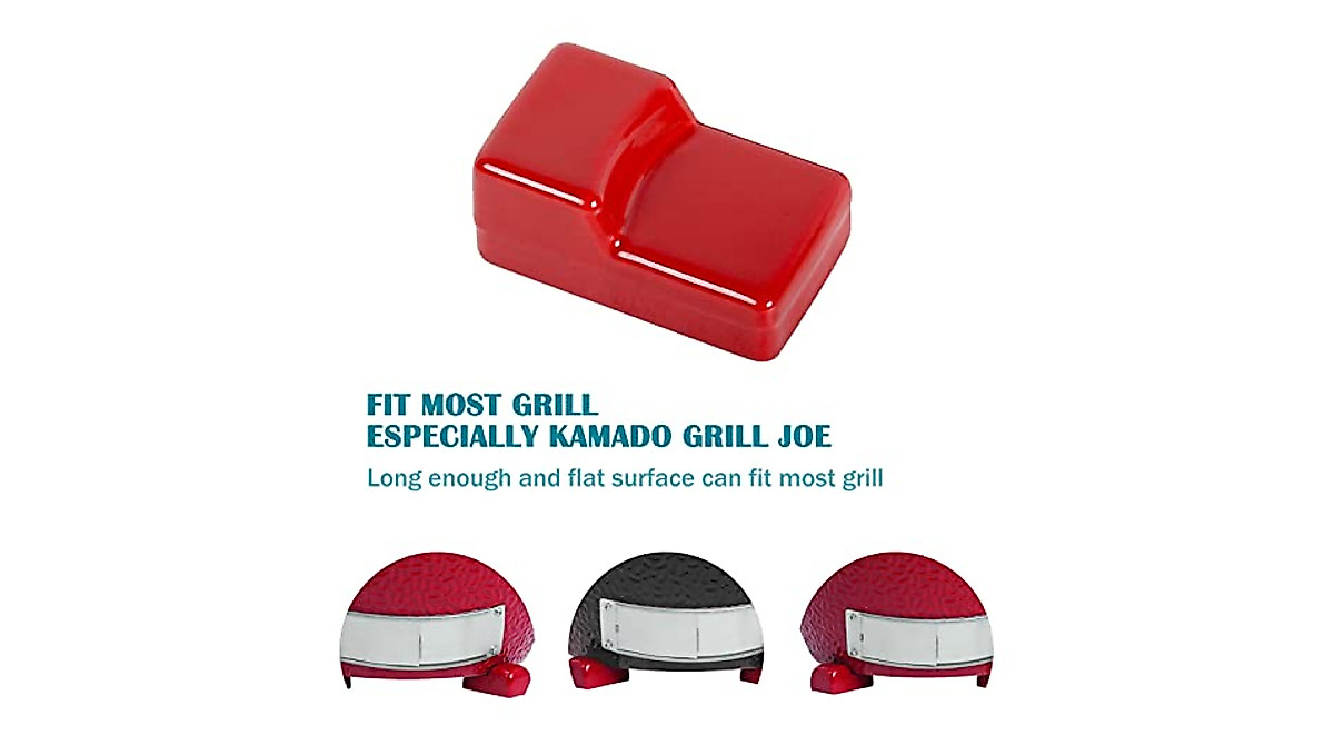 KAMaster Ceramic Grill Feet Set of 3 for Kamado & Green Egg
