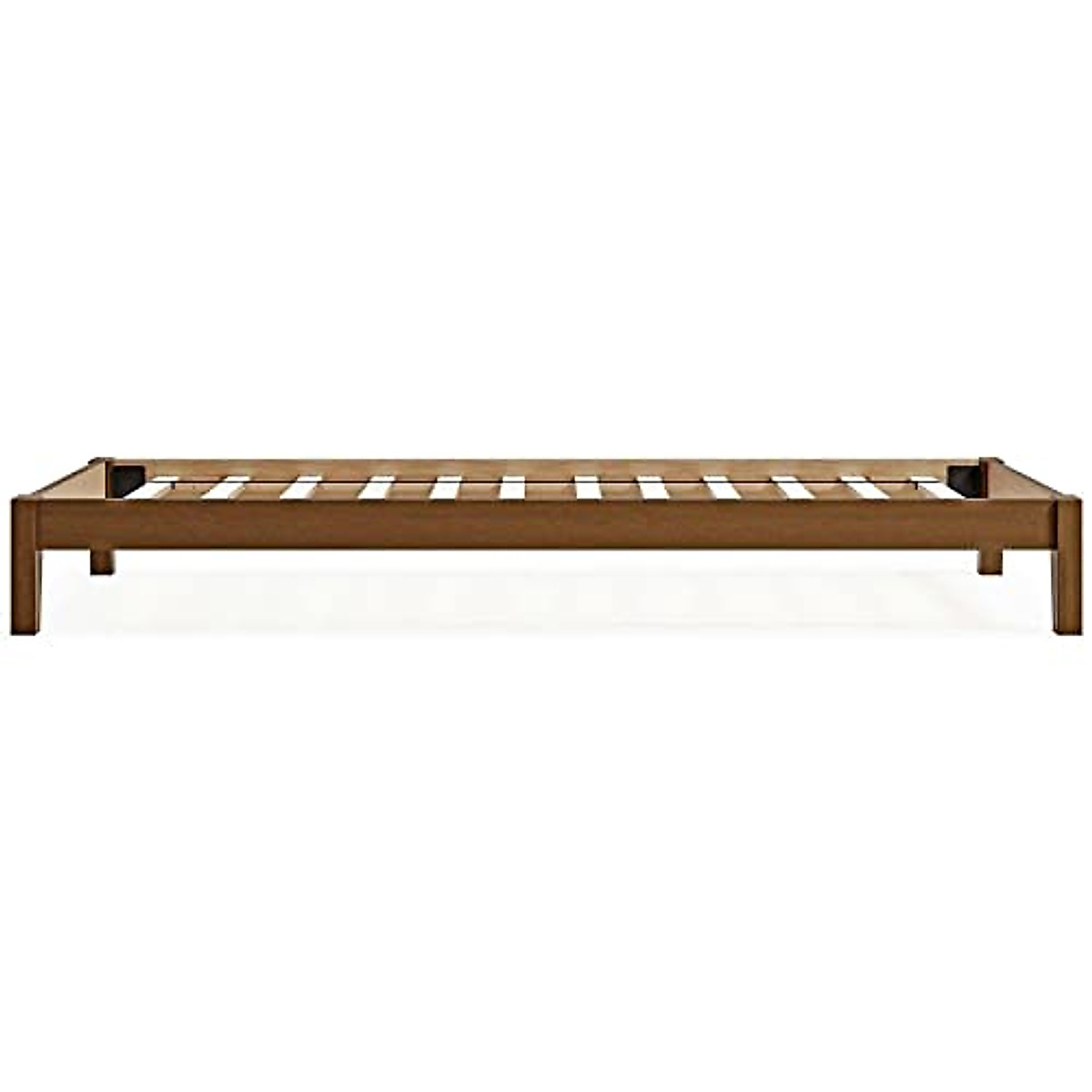 Signature Design by Ashley Tannally Modern Wood Youth Platform Bed Frame, Twin, Light Brown