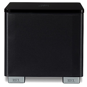 REL Acoustics HT/1003 MKII Subwoofer, HT-Air Wireless compatible, Line Grained Black Composite