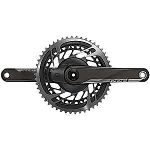 SRAM RED AXS Power Meter Crankset - 172.5mm, 12-Speed, 46/33t, Direct Mount, DUB Spindle Interface, Natural Carbon, D1