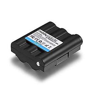 Miady BATT5R AVP7 Rechargeable Batteries 6V 900mAh for GXT Walkie Talkie GXT1000 GXT1050 GXT850 GXT860 GXT900 GXT950 and More