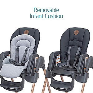 Maxi-Cosi 6-in-1 Minla High Chair, Essential Graphite