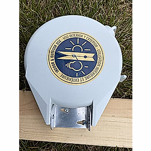 Blue Hawk 40-FT Single Line Retractable Clothesline, Indoor or Outdoor Use, Hang Wet or Dry Laundry