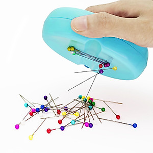 Sizobi Bobby Pin Holder,Magnetic Pin Cushion,Sewing Pins,Pin Holder,Magnetic Paper Clip Holder,Magnetic Bobby Pin Holder,With 20 Bobby Pins and Storage Box