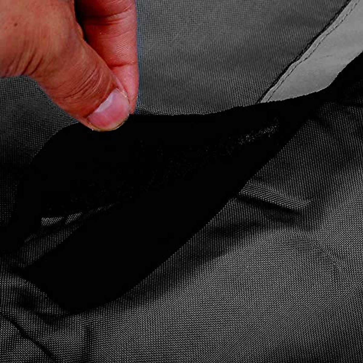 Wheelchair Side Bag Arm Rest Holder Pouch Wheel Chair Accessories Organizers Storage Bag for Elderly Seniors Adults Black