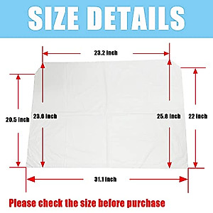 Microscope Dust Cover Compatible with 3.5X-180X, 3.5X-90X, SW-3T24Z - Lab lensmeter Instruments Accessories, PVC, Extra Large, 31.1"x23.2"x20.5"