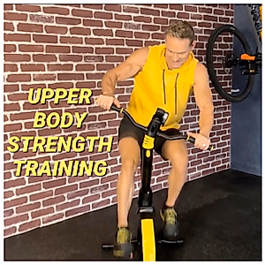 STEALTH GAME CYCLE: Full-Body Workout X-Bike, Gamified Cardio with 5 Free Games, Foldable Magnetic Cycle, Phone Holder + Free Fitness App (Optional Premium Subscription)