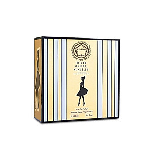 META-BOSEM D Girl Gold, Women Perfume Eau de Parfum Natural Spray Fragrance - Sweet Jasmine Notes - Sensuous Oriental Fragrance - Holiday Gift - a Classic Bottle, 3.4 Fluid Ounce/100Ml