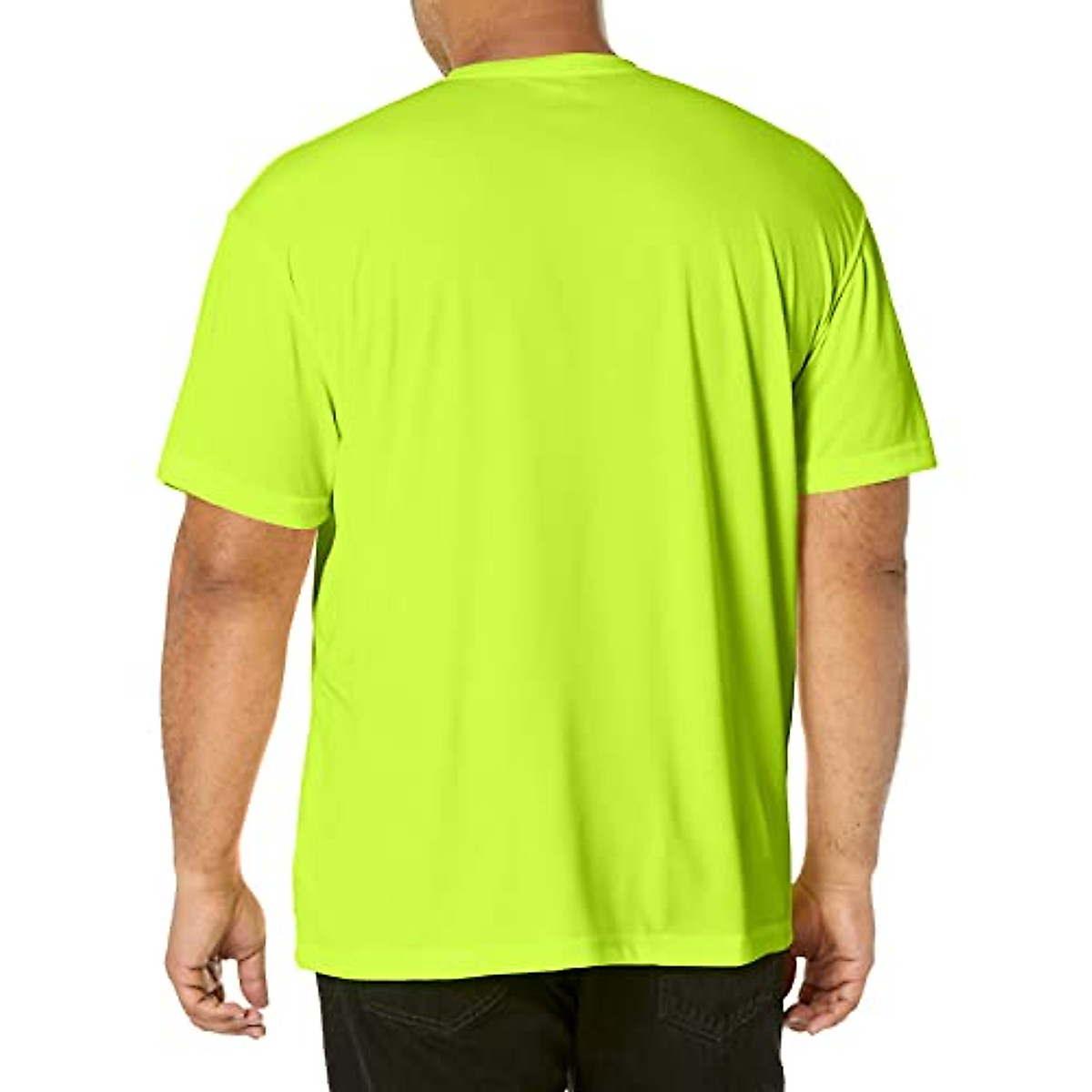 Carhartt Men's High-Visibility Force Relaxed Fit Lightweight Color Enhanced Short-Sleeve Pocket T-Shirt , Brite Lime, X-Large