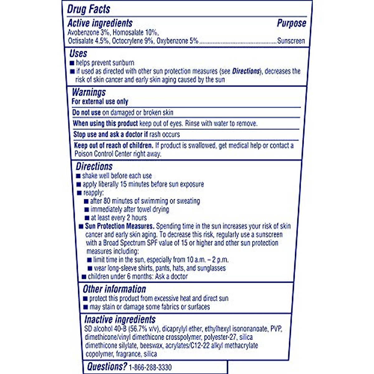 Coppertone SPORT Clear Sunscreen Lotion SPF 50, Water Resistant Sunscreen, Broad Spectrum SPF 50 Sunscreen, 5 Fl Oz Tube