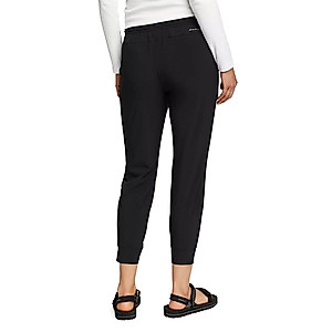 Eddie Bauer Women's Departure Jogger Pants, Black, Large