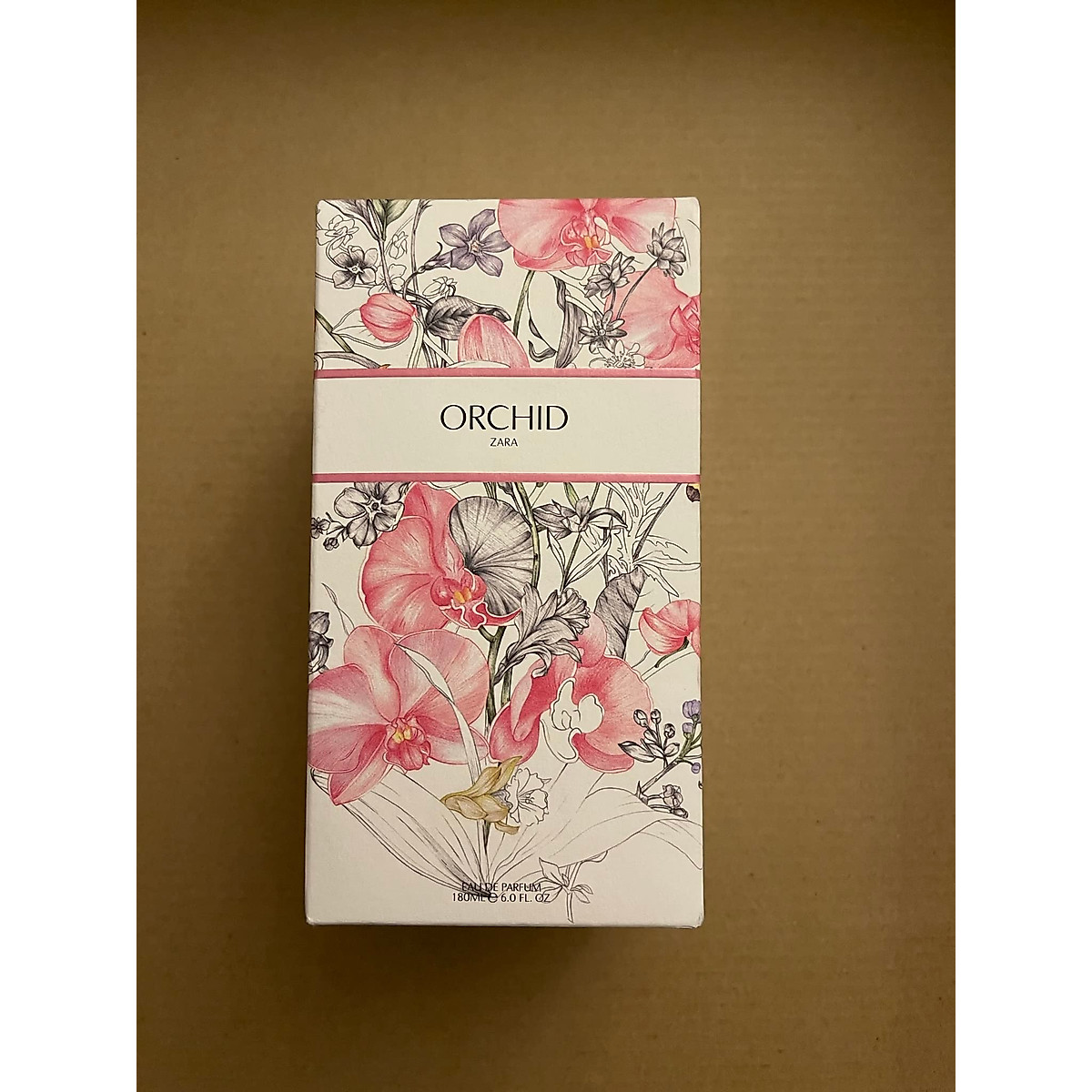 Zara ORCHID EAU DE PARFUM 180 ML (6.0 FL. OZ). A charming fragrance, revealing the fresh, crystal-clear floral notes of rose and lily of the valley.