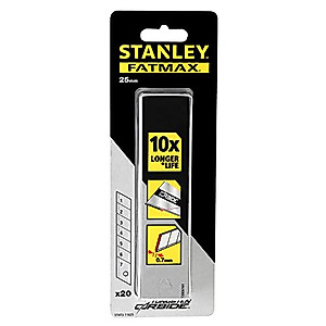 Stanley STHT3-11825 Snap Off Blade Carbide (20 piece), Silver