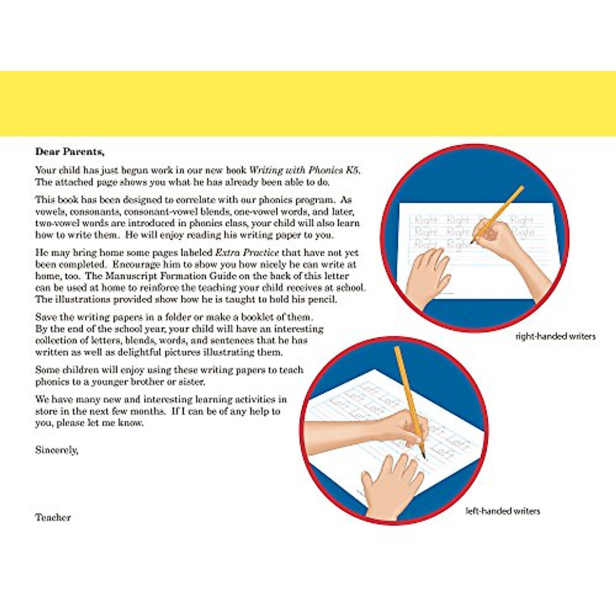 Writing With Phonics K5 Manuscript - Abeka 5 Year Old Kindergarten Manuscript Phonics Penmanship Student Work Book