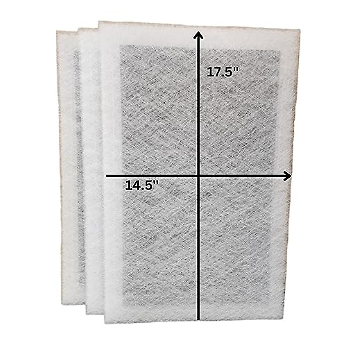 Fast-Shipped-Filters 3 Pack 16x20 Dynamic Air Cleaner Replacement Filters (Actual filter size is 14.5x17.5)
