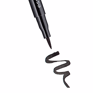 essence | 5-Pack Black Eyeliner Pen | Longlasting & Pigmented Liquid Formula | Glide-on & Precise Application | Felt Tip Applicator | Vegan & Paraben Free | Cruelty Free