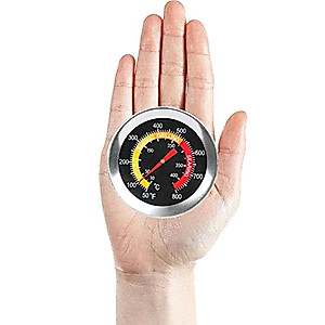 HomeSoGood Barbecue Grill Thermometer Garden Grill Temperature Gauge Outdoor Picnic Food Temp Dial Display