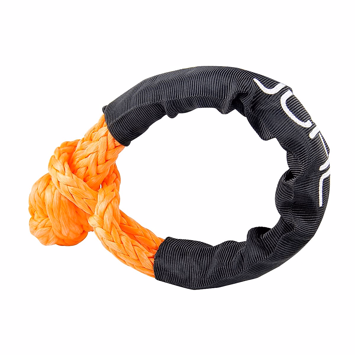 JCHL Soft Shackle Synthetic Road Recovery Rope 1/2' X 23 Inch 56000LBS Breaking Strength Tow Shackles for Sailing SUV Off Road Towing ATV Recovery 2 Pack