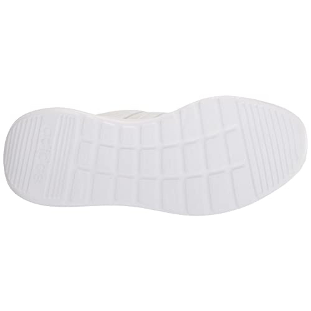 adidas Women's Lite Racer 3.0 Running Shoe, White/White/Grey Two, 8