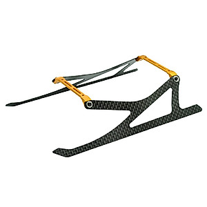 MICROHELI Aluminum/Carbon Fiber Landing Gear (Gold) - Blade 200 SRX / 200 S