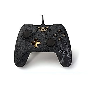 PowerA Wired Controller for Nintendo Switch - Zelda: Breath of The Wild