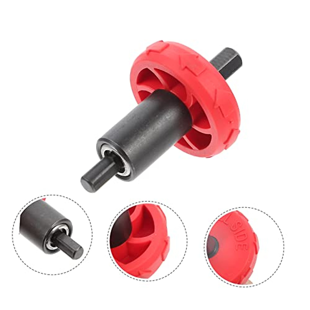 Milisten 1pc Motor Starter Drill Bit Craftsman Trimmer Attachment Engine Starter Adapter electic Lawn mowers Start Adapter Synthetic Steel Handheld Electric Drill