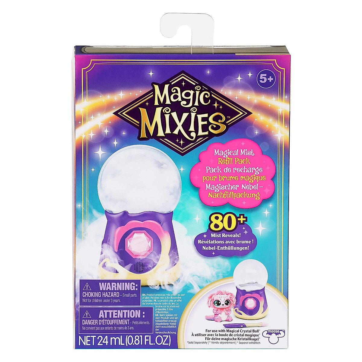 Magic Mixies - Magical Mist and Spells Refill Pack for Magical Crystal Ball