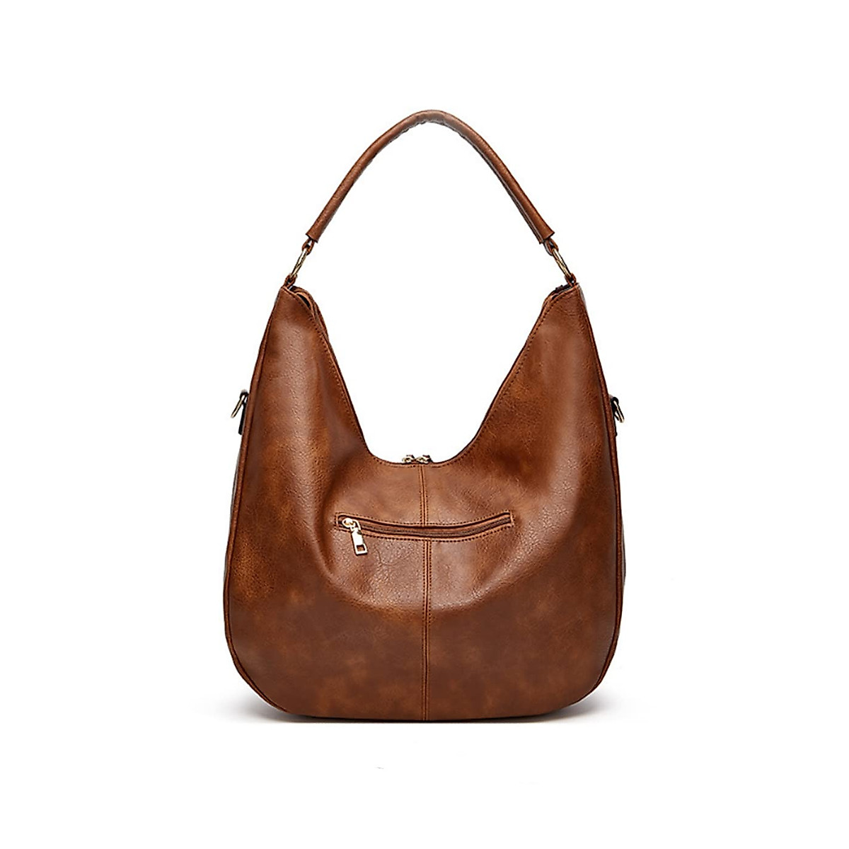 GJGJTER Women Vintage Hobo Shoulder Crossbody Bag Tote Handbag with Tassel Satchel 2pcs-Wine