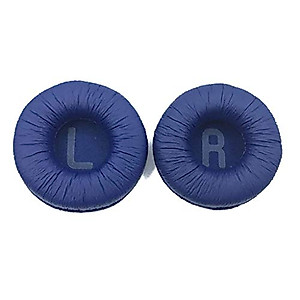 VEKEFF Tune600 Earpads Replacement Ear Cushions Pad Covers for JBL T500BT T450 T450BT JR300BT Headphone Headset 70mm EarPads (Blue)