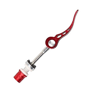 Bicycle Accessories Bicycle Quick-Release Rack Mounting Mountain Size Full Tube Clamps Seat Seat Seat Tube Bike Clamps Locks Bike Parts (Color : Red)