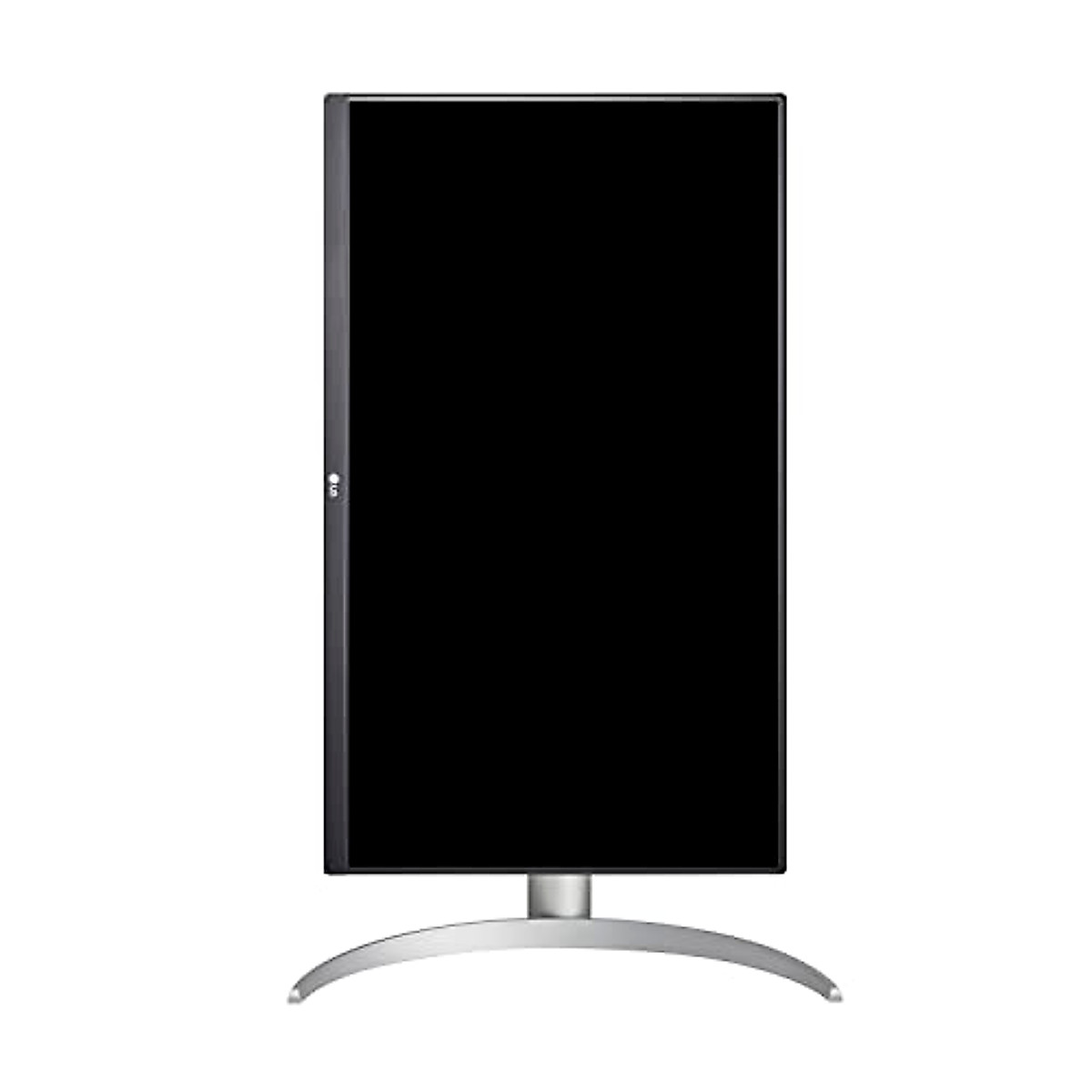 LG 27UP650-W Monitor 27” UHD (3840 x 2160) IPS Display, VESA DisplayHDR 400, DCI-P3 95% Color Gamut, 3-Side Virtually Borderless Display, Height/Pivot/Tilt Adjustable Stand – Silver