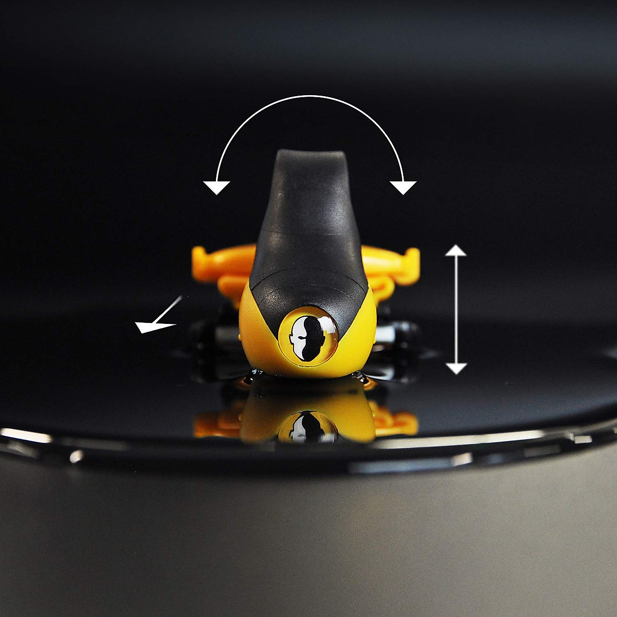 HeadBlade Moto Headshaver with Moto HeadCase - Revolutionary Dual Active Suspension - Travel Ready Case