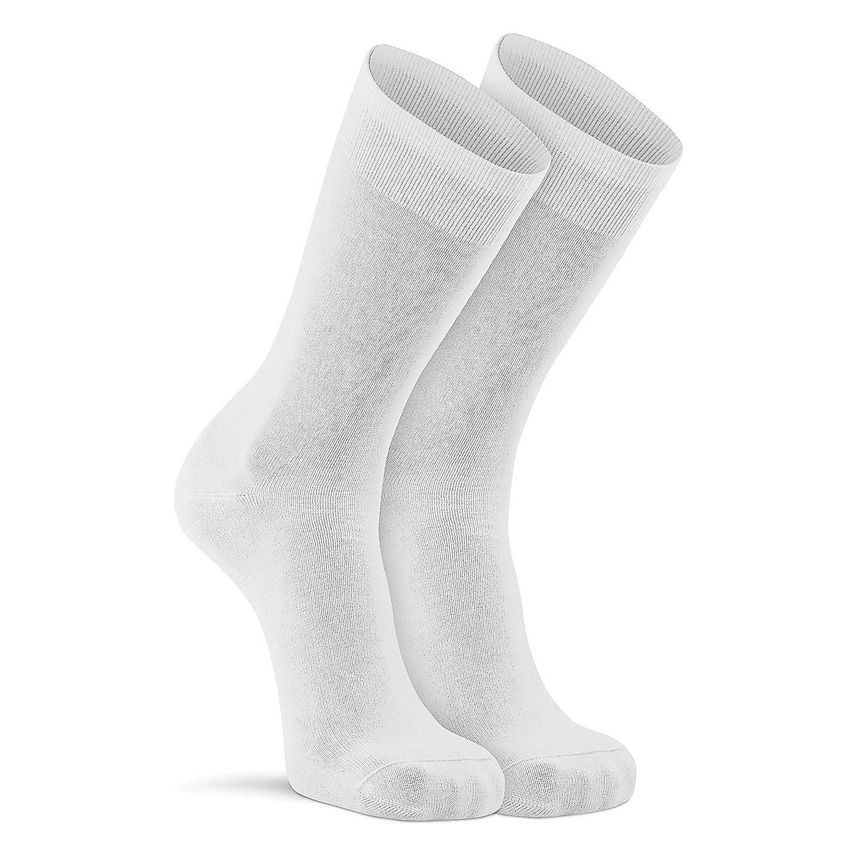 Fox River Men's Standard Therm Ultra-Lightweight Crew Liner Cold Weather & Winter Socks | Moisture-Wicking | Breathable | Warm, White, Large