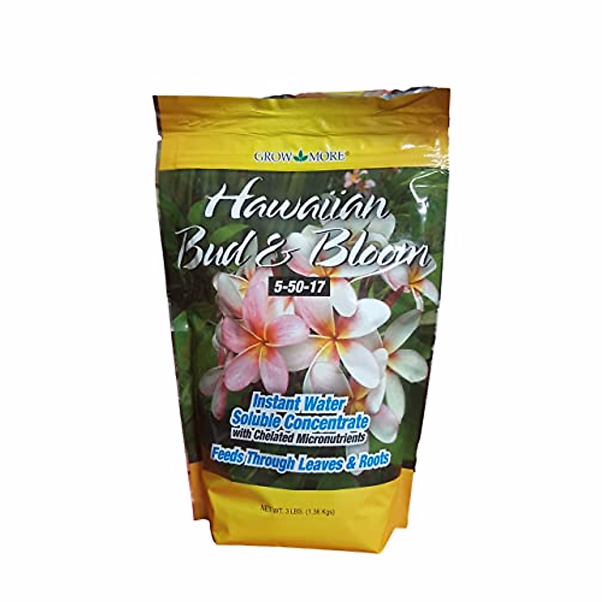 Grow More 7544 Hawaiian Bud and Bloom 5-50-17, 3-Pound Resealable Bag