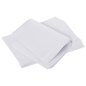GeeRic Baking Parchment Paper, 100Pcs 8x12 inch Kitchen Parchment Paper Baking Sheets, Non-Stick Precut Baking Parchment for Baking Cookies, Bread, Meat, Pizza (White)