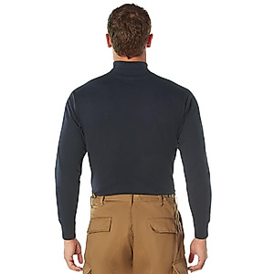 Rothco Mock Turtleneck, Midnight Navy Blue, Medium