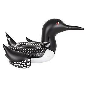 FLOAT-EH Loon Pool Float for Adults - Beach Floats are Thick, Durable, and Vinyl Designed - Lake Floaties Inspired by The North
