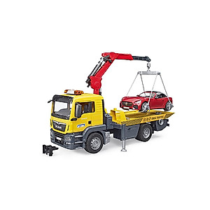 Bruder 03750 Man TGS Tow Truck Roadster and Light and Sound Module