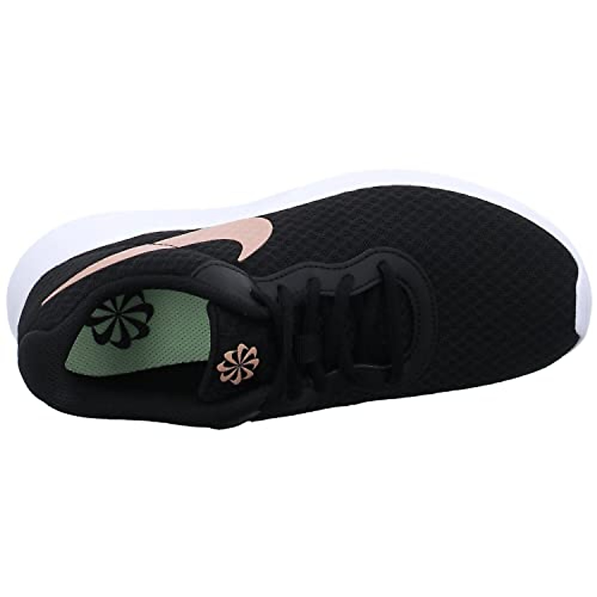 NIKE Women's Low-Top Sneaker, Black MTLC Red Bronze Barely V, 9