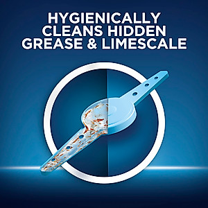 Finish Dishwasher Cleaner Liquid, 4 pack (8.45oz each), Dual Action: Hygienically Cleans Hidden Grease & Limescale, Fresh Scent – 1 Year Supply