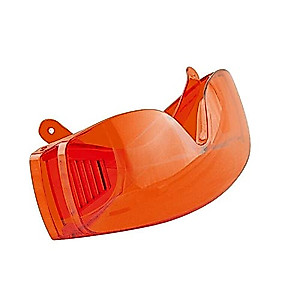 ORILAO 2PCS Dental Red Eye Protection Glasses Teeth Whitening Goggle Glasses