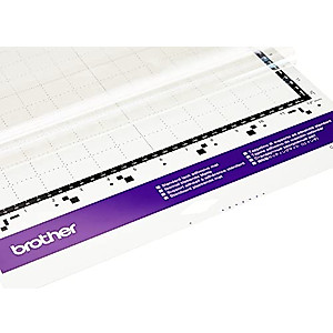BROTHER ScanNcut SDX Series 12 x 12-inch Standard Adhesive Mount, 30, 5x30, 5cm, Purple/White