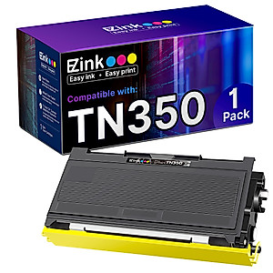 E-Z Ink (TM) Compatible Toner Cartridge Replacement for Brother TN350 TN-350 TN 350 to Use with Intellifax 2820 Intellifax 2920 HL-2070N HL-2040 DCP-7020 MFC-7820n (Black, 1Pack)