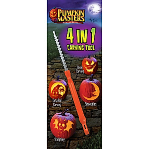 Pumpkin Masters 4 In 1 Carving Tool Pumpkin 4-"